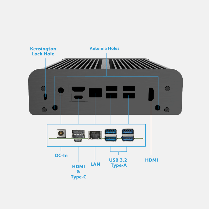 Newton NE2 | Fanless Case for Intel® NUC Compute Board (Garden Beach ...