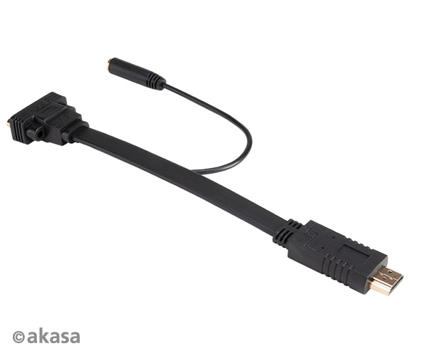 HDMI to VGA with Audio cable | | Akasa Thermal Solution