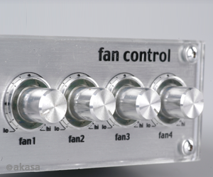 Fan Control PRO | 5.25%u201D fan speed control panel | Akasa Thermal ...