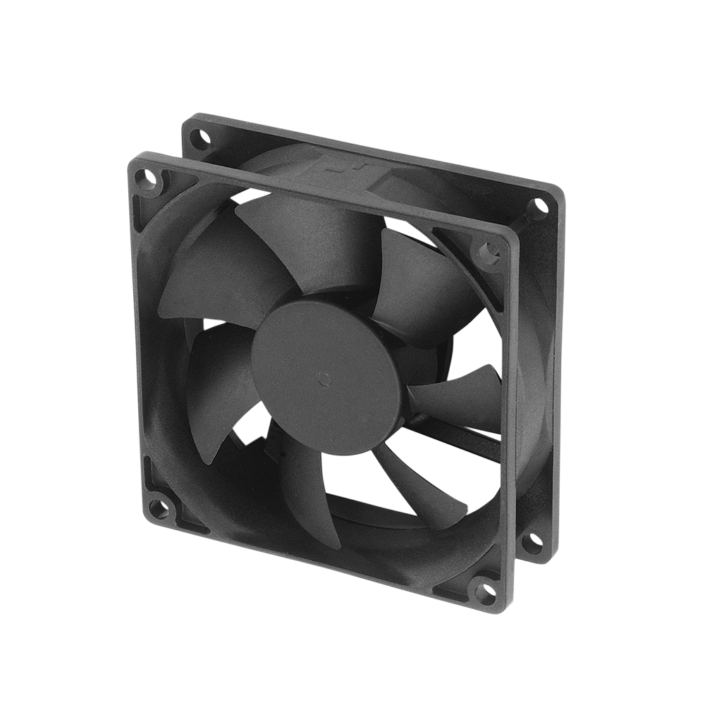 Black Fan 92mm | 92mm, 3-Pin, EBR Bearing, 1400RPM, 26.37CFM, 24dB(A ...